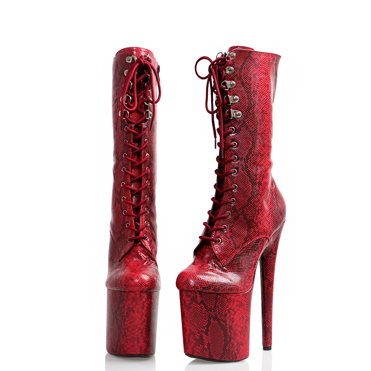 Bloody Mary - Mid-calf Pole Dancing Shoes, Pole Boots, Exotic Shoes ...